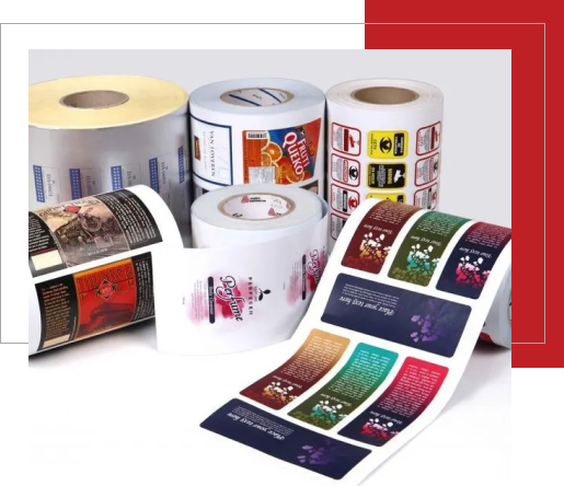 Custom Printed Roll Labels in India | Thermal Label Rolls In India